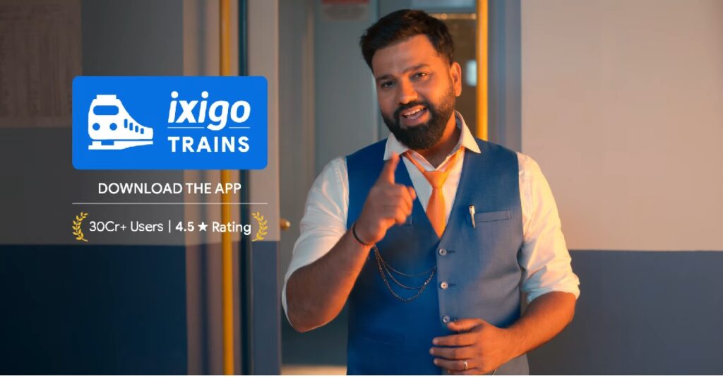 ixigo Trains signs Rohit Sharma as brand ambassador. - Advertising Reporter