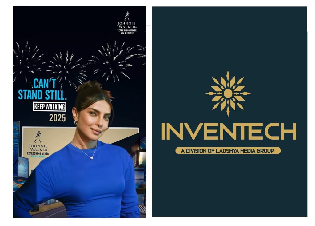 Inventech revolutionizes OOH with Johnnie Walker & Priyanka Chopra. - Advertising Reporter