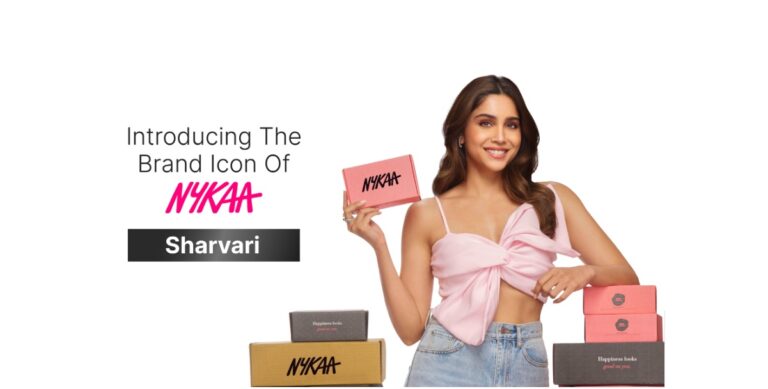 Sharvari named brand icon for Nykaa. - Advertising Reporter Agency News