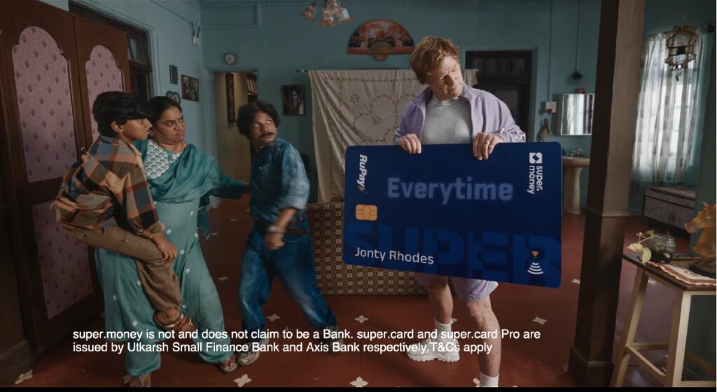 super.money ropes in Jonty Rhodes for cashback campaign. - Advertising ...